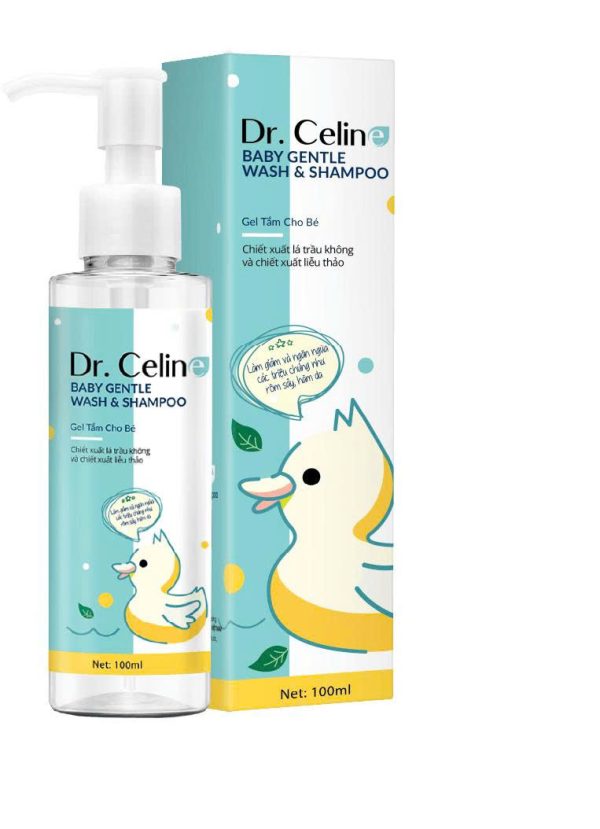 Gel tắm cho bé Dr. Celine Baby Gentle Wash & Shampoo (Chai 100ml) - Dr ...