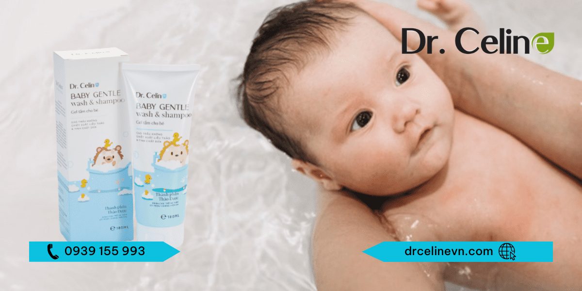 Gel tắm cho bé Dr. Celine Baby Gentle Wash & Shampoo (Tuýp 180ml) - Dr ...