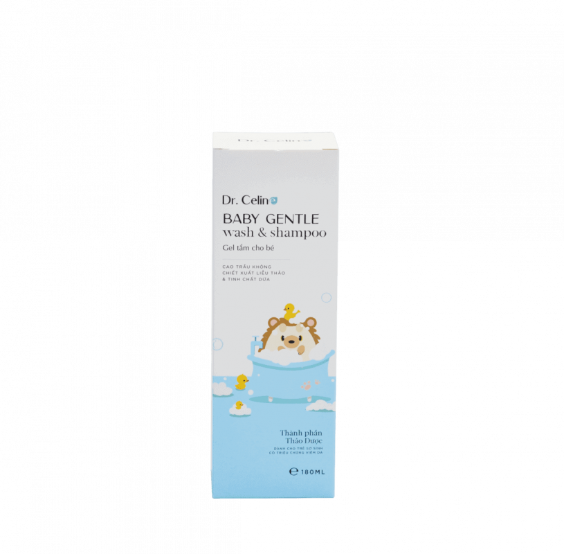 Gel tắm cho bé Dr. Celine Baby Gentle Wash & Shampoo (Tuýp 180ml) - Dr ...