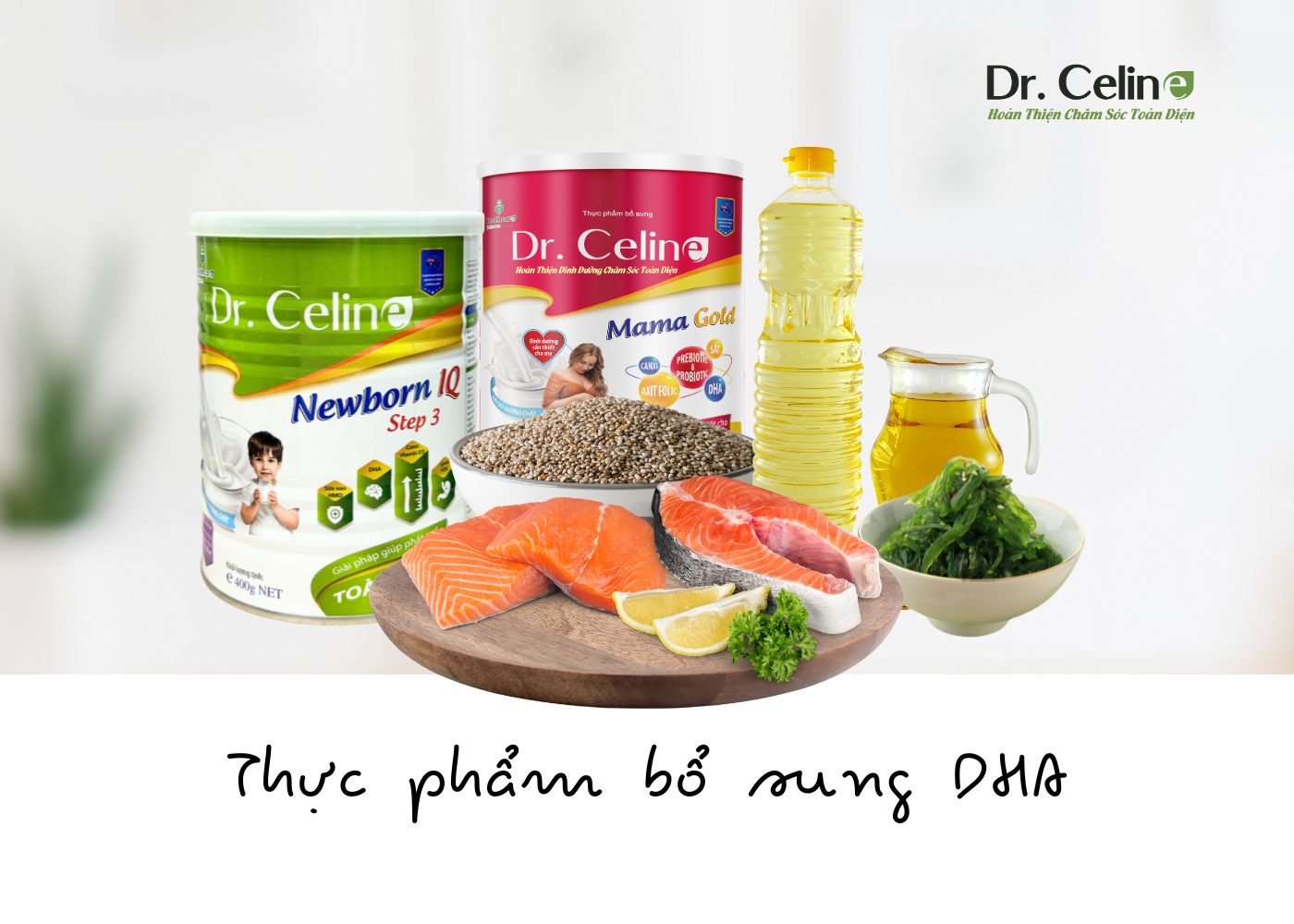 Muốn Bổ Sung DHA? Đây Là Những Thực Phẩm Giàu DHA Nhất! - Dr. Celine
